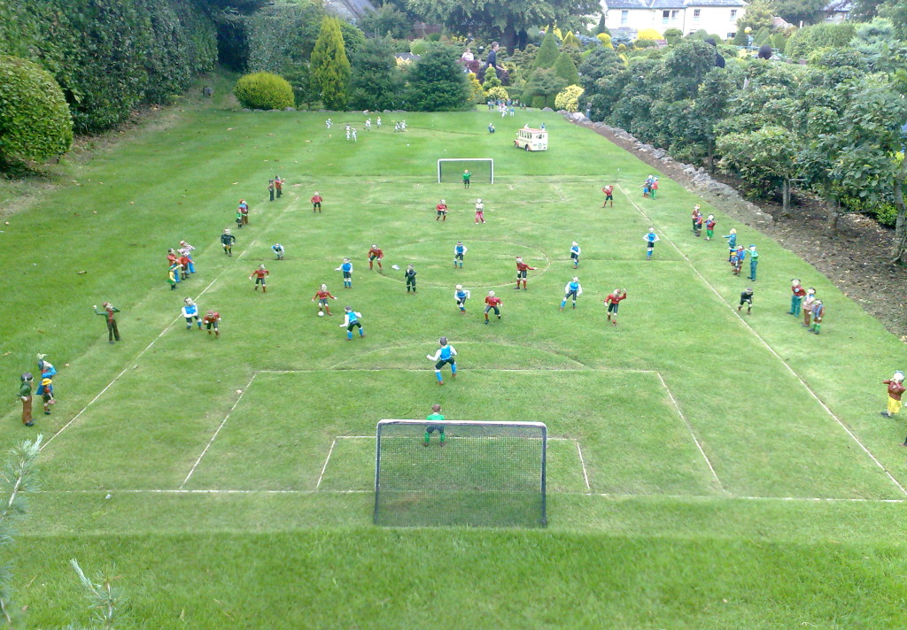 Godshill model village football field – The Spunky Traveler